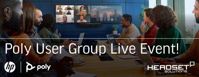 Poly User Group Live Event